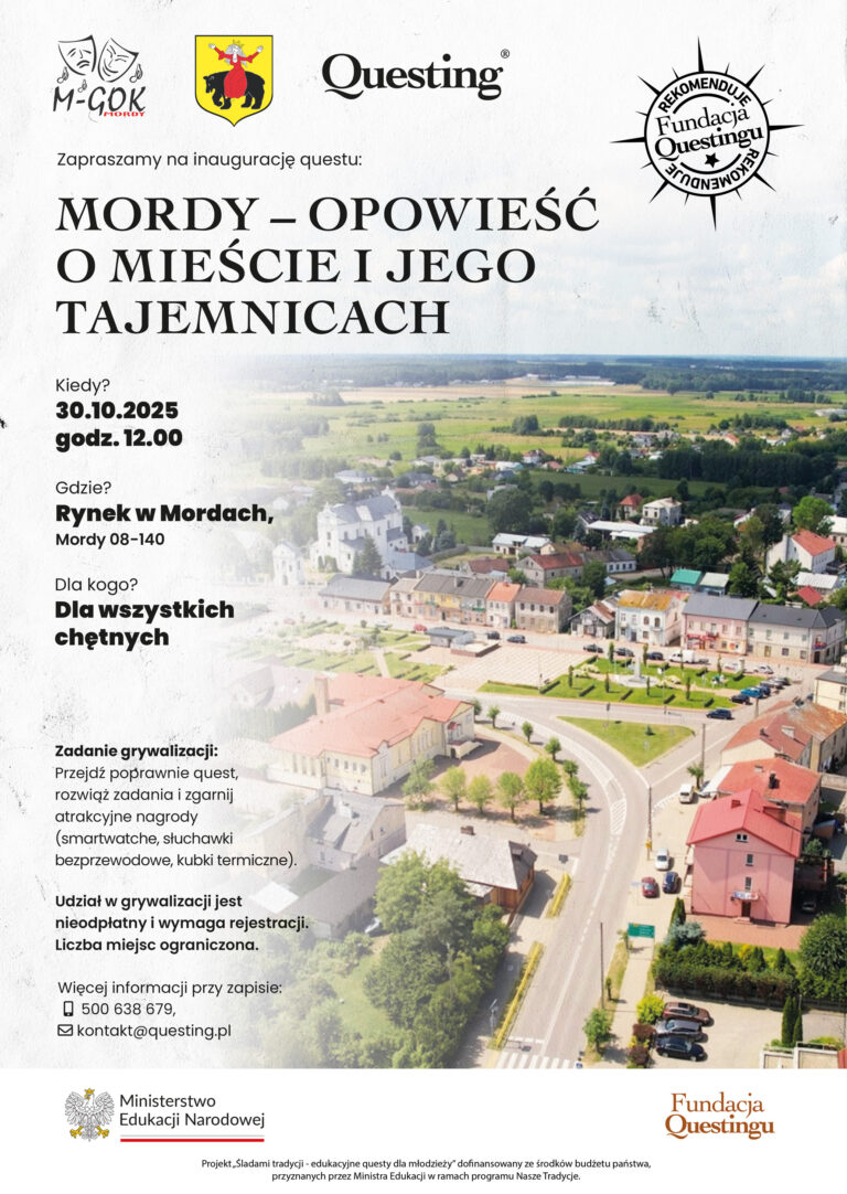 Poznaj tajemnicę miasta Mordy i zdobądź nagrody! - Questing